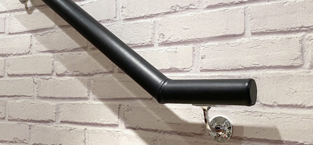 Leather covered handrails only £285 - The Leather Handrail Company