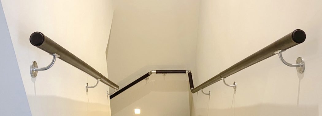 Leather covered handrails only £285 - The Leather Handrail Company