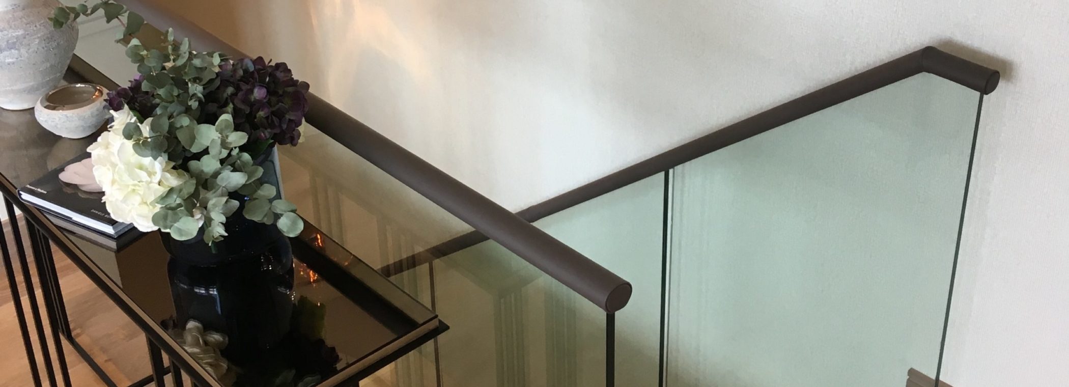 Leather covered handrails only £285 - The Leather Handrail Company