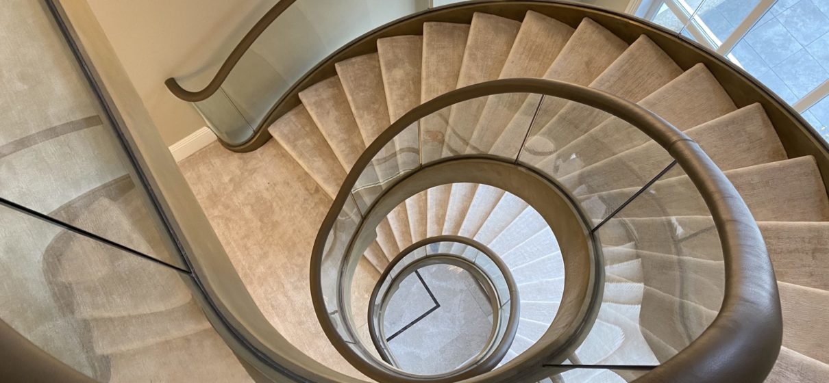 Leather covered handrails only £285 - The Leather Handrail Company