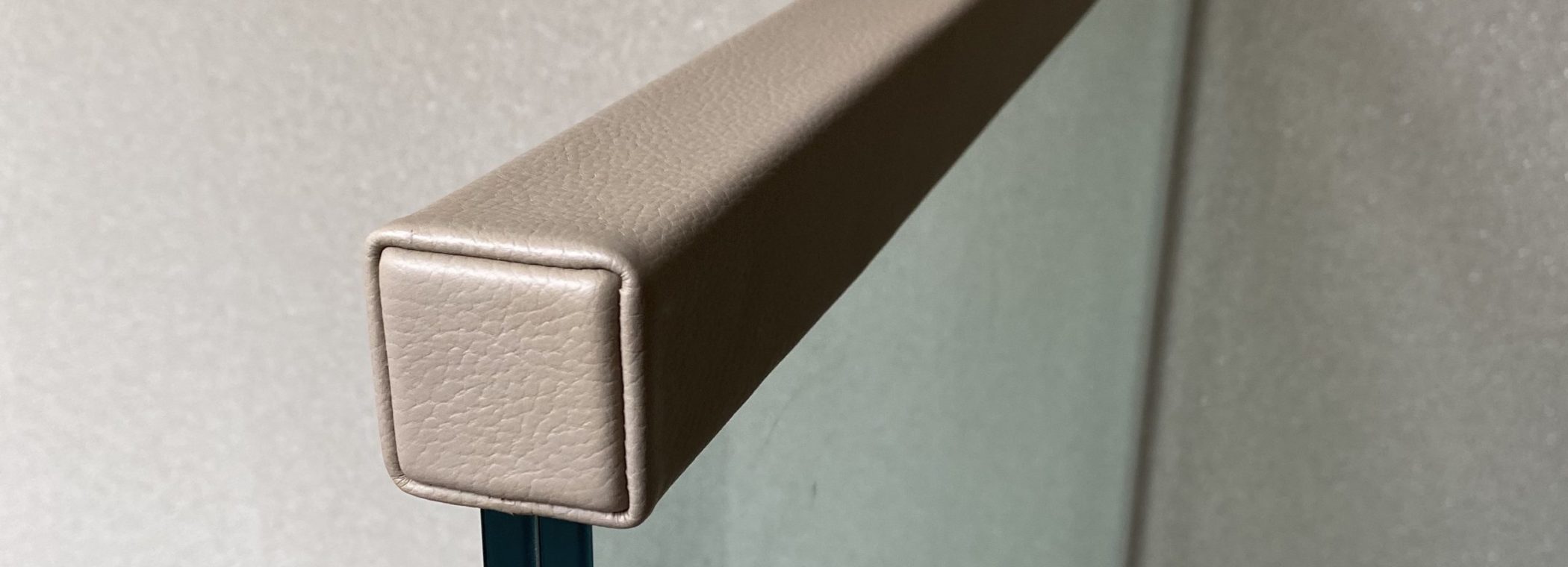 Leather covered handrails only £285 - The Leather Handrail Company