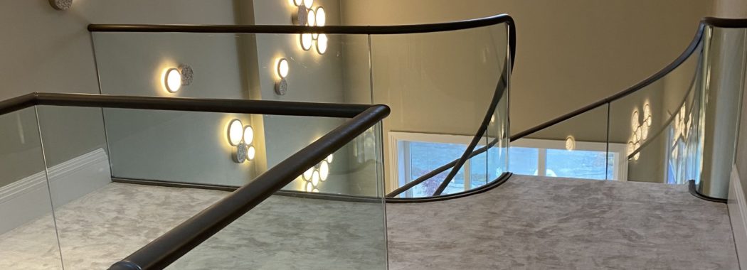 Leather covered handrails only £285 - The Leather Handrail Company